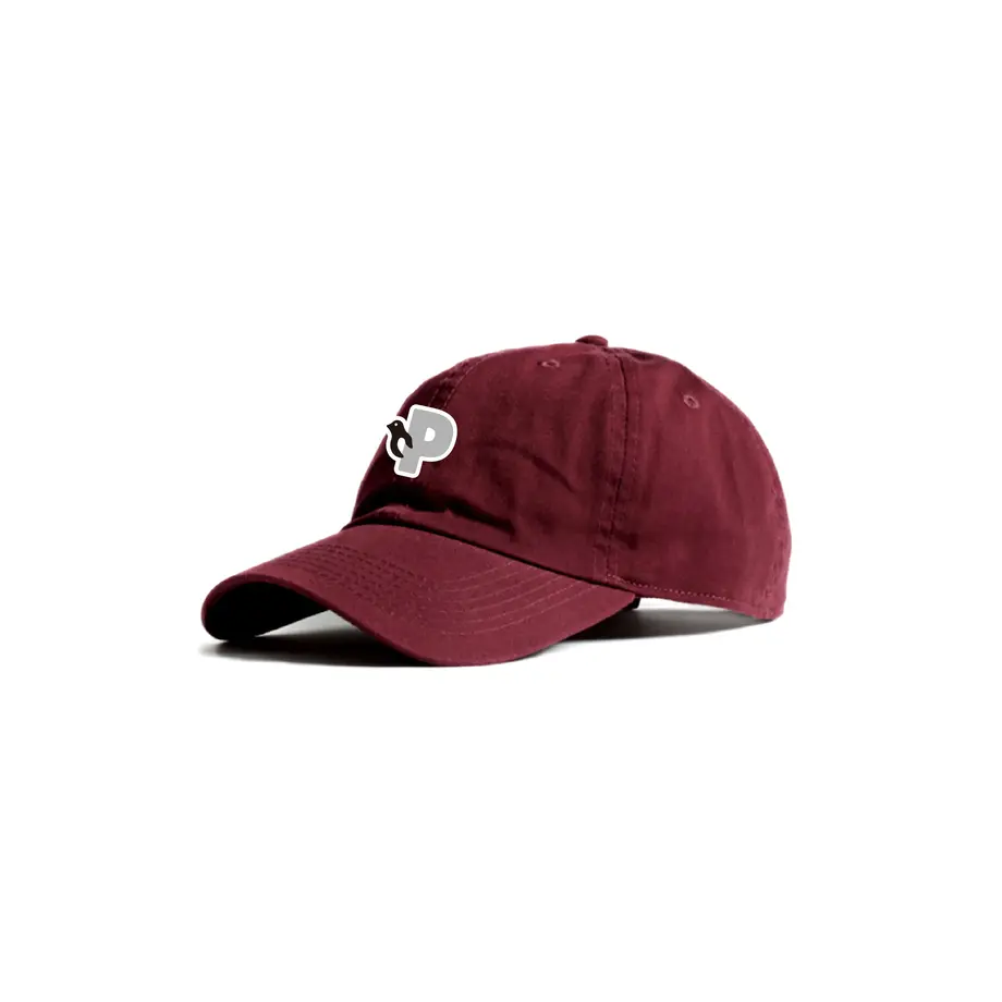 Cotton Cap "P" -‎Burgundy- ＊オンラインストア限定 | Predaw...