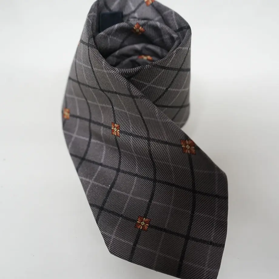 BURBERRY neck tie grey | requality