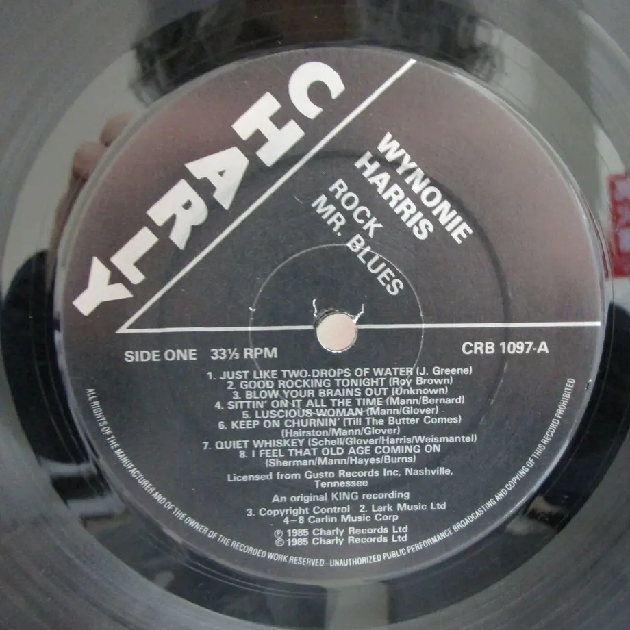 WYNONIE HARRIS / Rock Mr. Blues | TOHTO records...