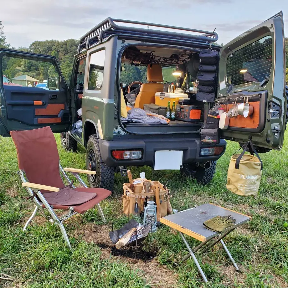 [リヤゲートインナーパネル] 新型ジムニーウッドパネルJB64/74 | TURF&CAMP