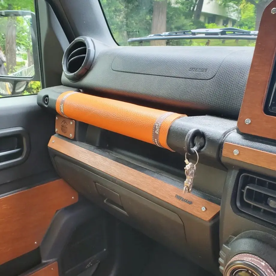 [フロントセンターパネル4点] 新型ジムニーウッドパネルJB64/74 | TURF&CAMP