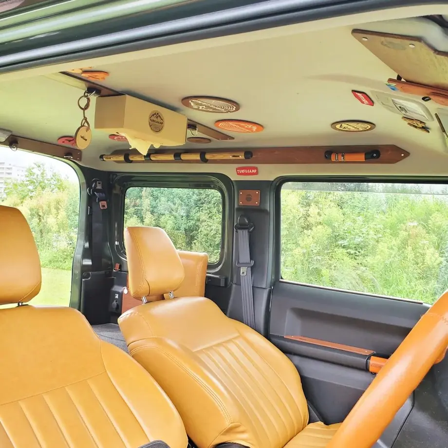 [サイド天井パネル(ロング2点)] 新型ジムニーウッドパネルJB64/74 | TURF&...