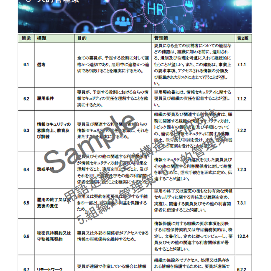 情報セキュリティ管理策ガイド（ISO/IEC 27002:2022対応） | MSQA Stores