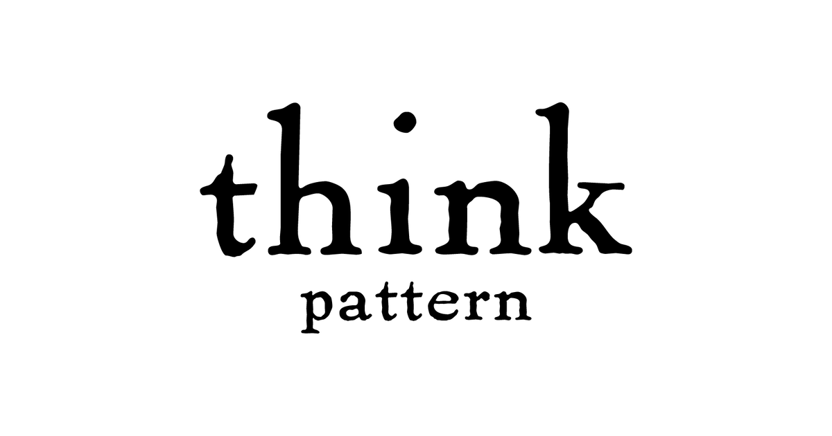 think pattern ハンドメイド用型紙パターン販売