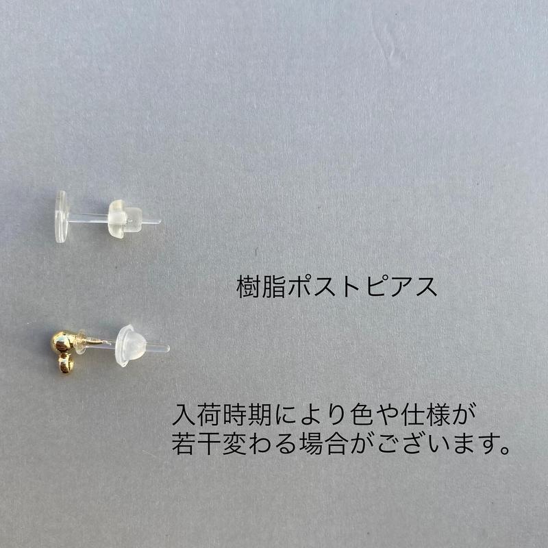 樹脂ポストピアス | chavezimportadora.com