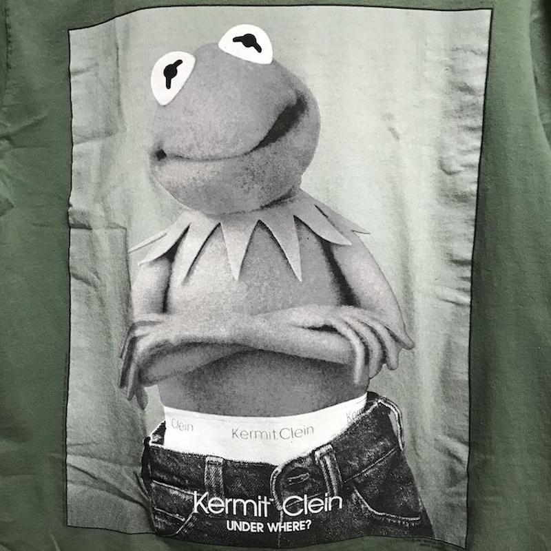 ヴィンテージ kermit Tシャツ clein カーミットクライン 90's - nimfomane.com