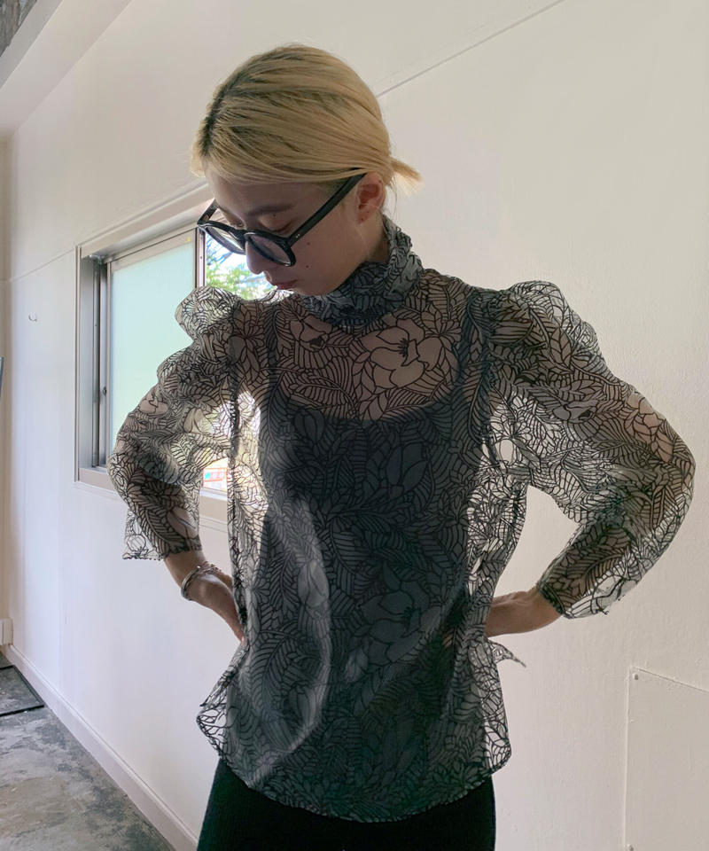 31％割引S新到着 【限定値下げ】FUMIE=TANAKA through opal p/o シャツ/ブラウス(七分/長袖) トップスS ...