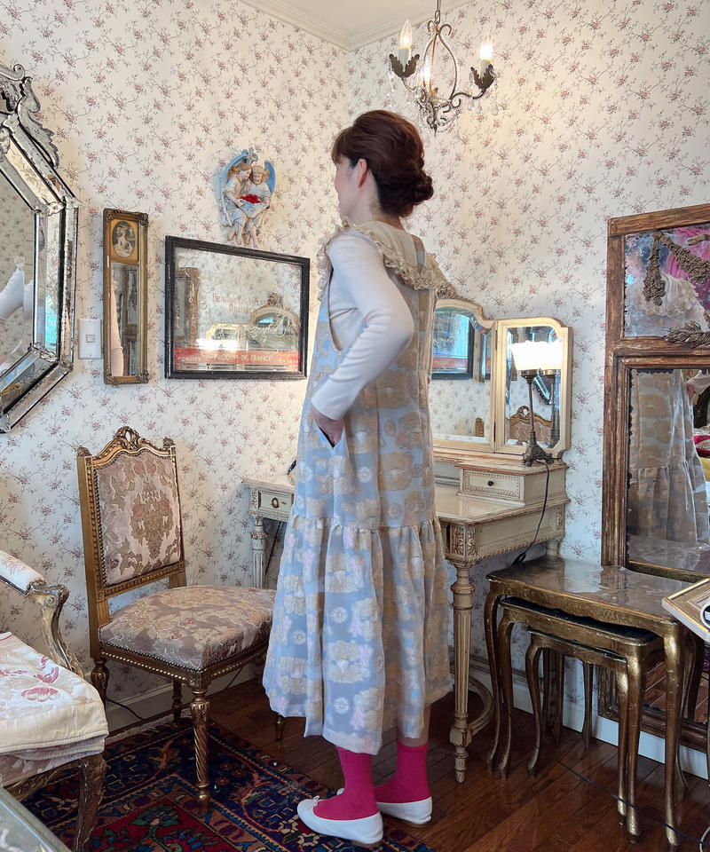 yukiemon♡オーナメントジャガードワンピース 3L - nimfomane.com